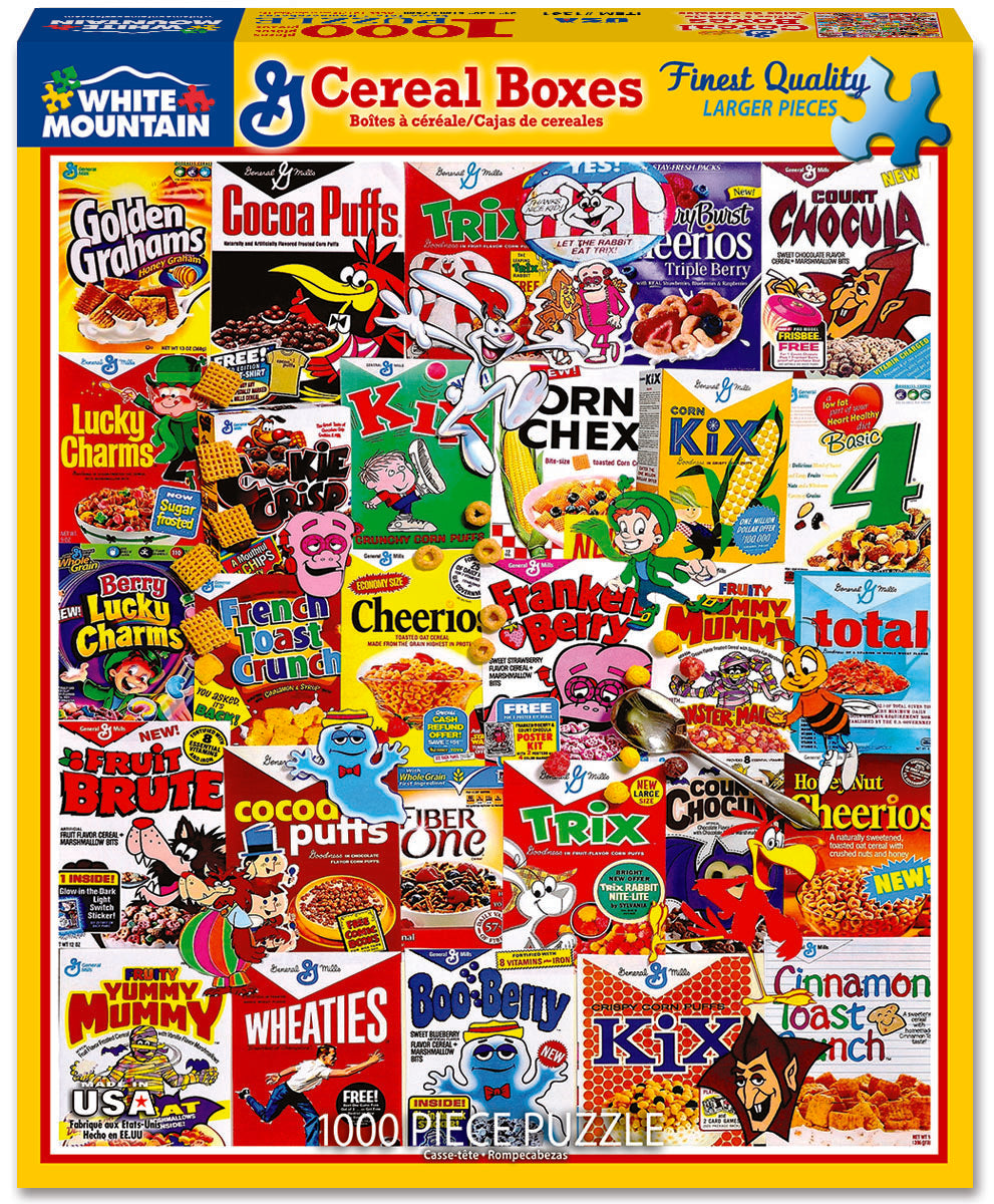 Cereal Boxes Puzzle – Tomfoolery Toys and Books