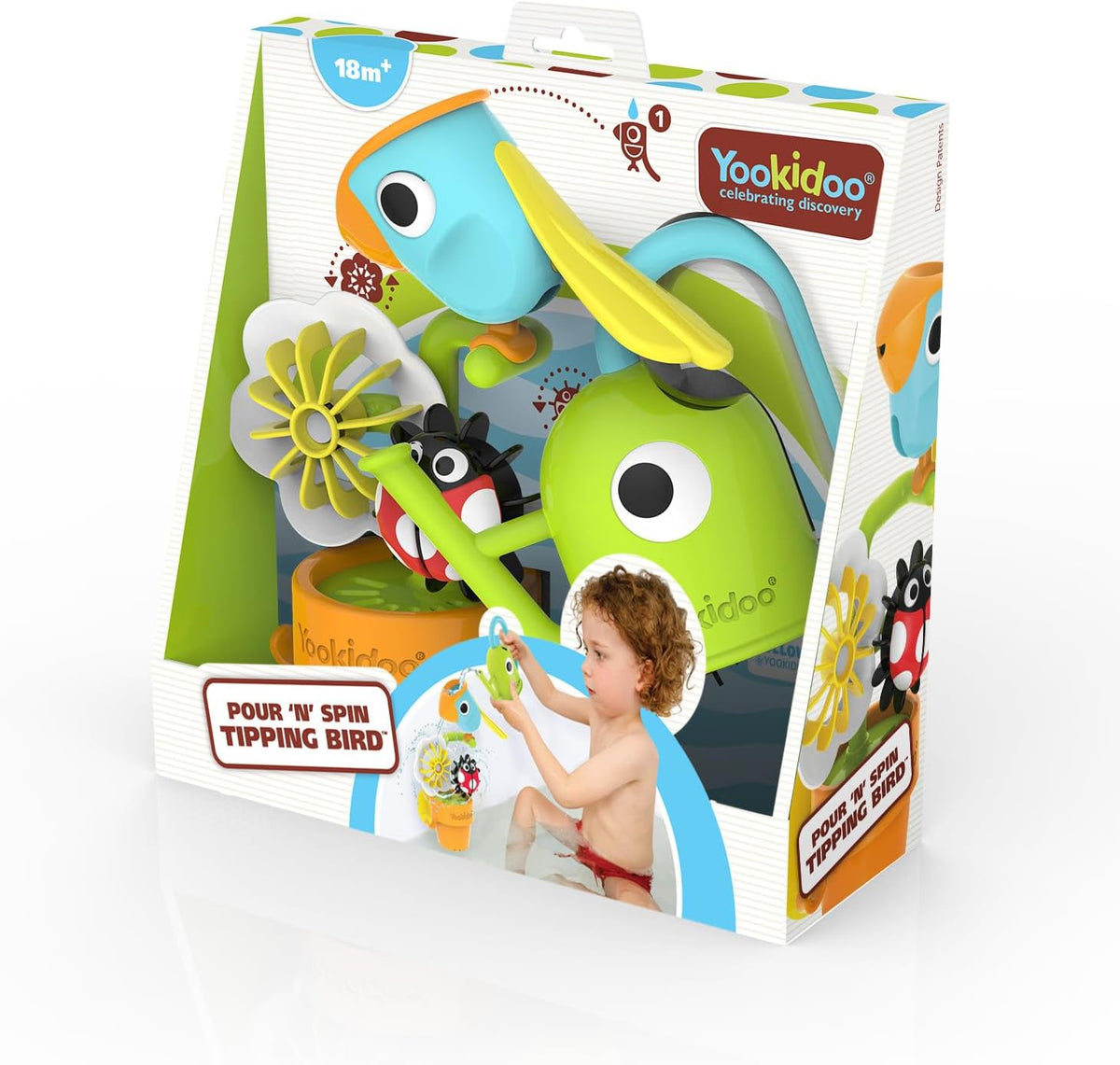 Pour 'n' Spin Tipping Bird – Tomfoolery Toys and Books