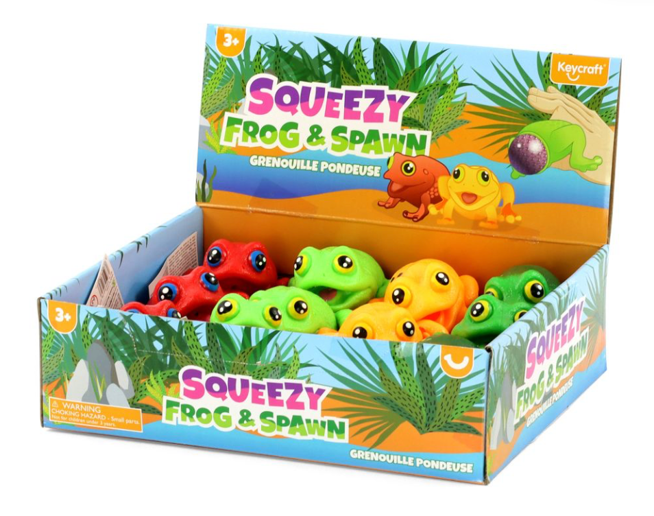 Squeezy Frogs With Spawn – Tomfoolery Toys and Books